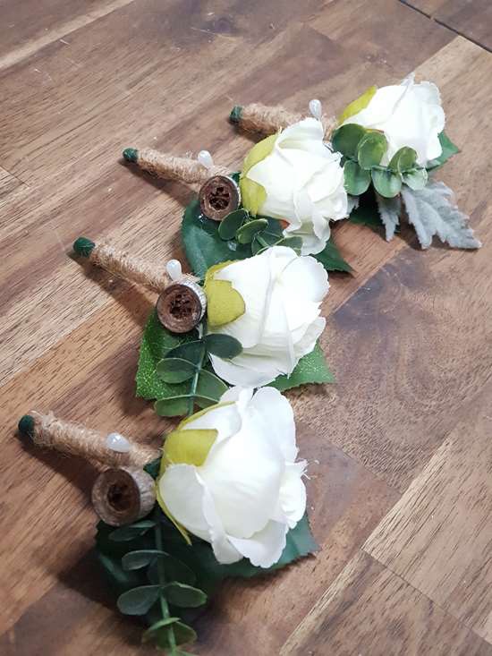 Artificial Buttonhole Jordon - Desflora