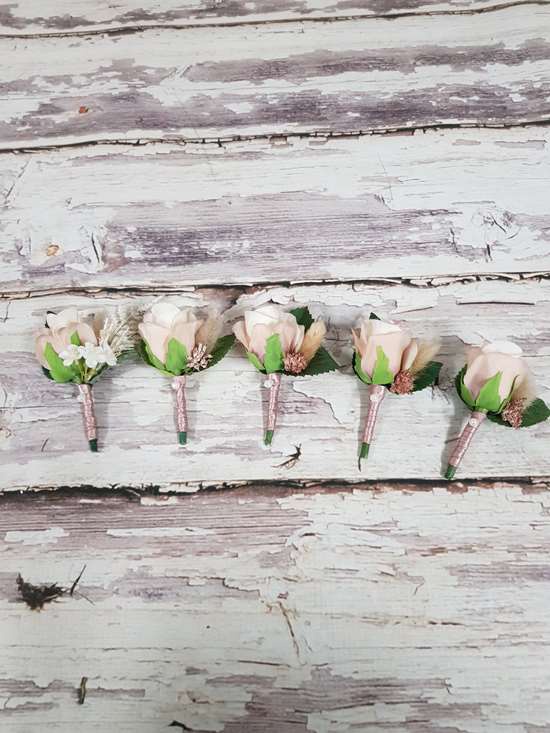 Artificial Buttonhole Mitchell - Desflora