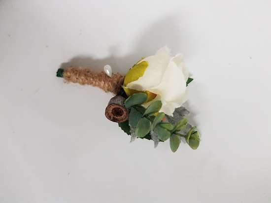 Groom Artificial Buttonhole Jordon - Desflora
