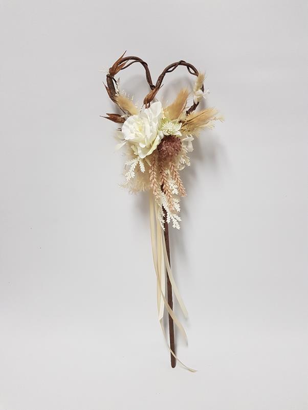 Artificial Flower Wand- Dried Look - Desflora