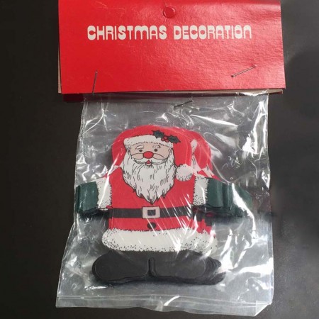 Paper Santa Garland - Desflora