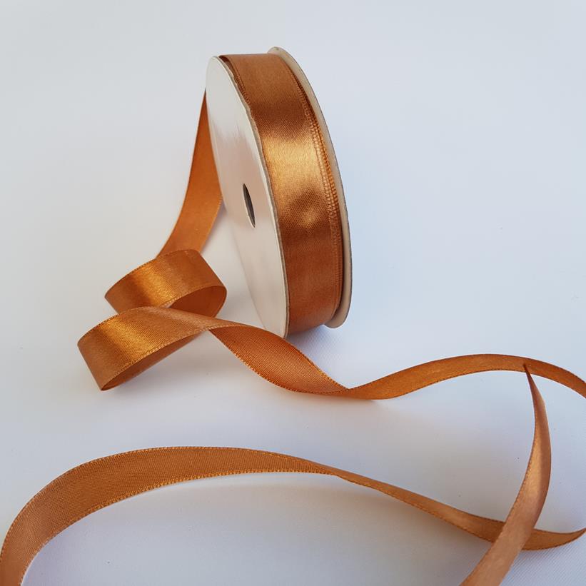 Satin Ribbon Single sided 15mm Bronze - Desflora
