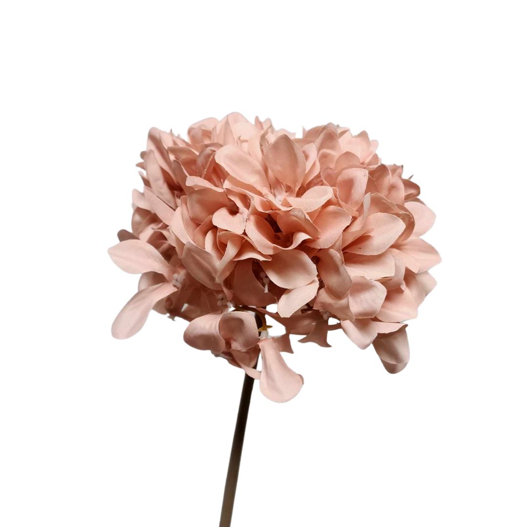 Hydrangea Stem Dusty Pink 65cm - Desflora