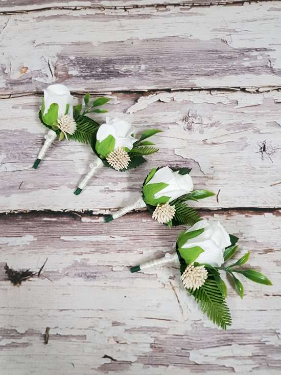 Artificial Buttonhole Brody - Desflora