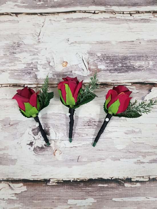Artificial Buttonhole Bentley - Desflora