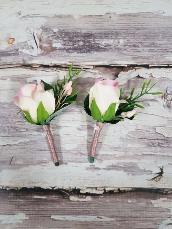 Artificial Buttonhole Bailey - Desflora