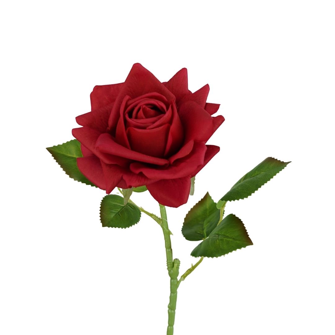 Real Touch Rose Kenzie Red 64cm - Desflora