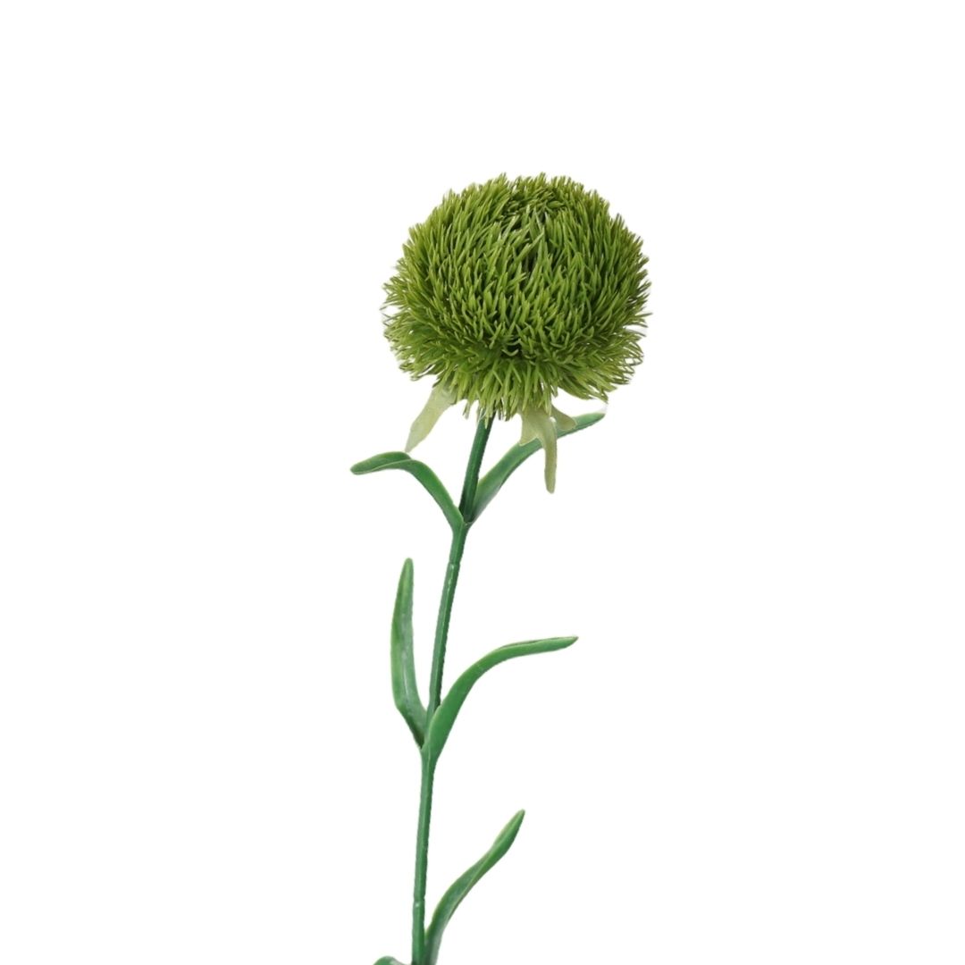 Artificial Dianthus Green 60cm - Desflora