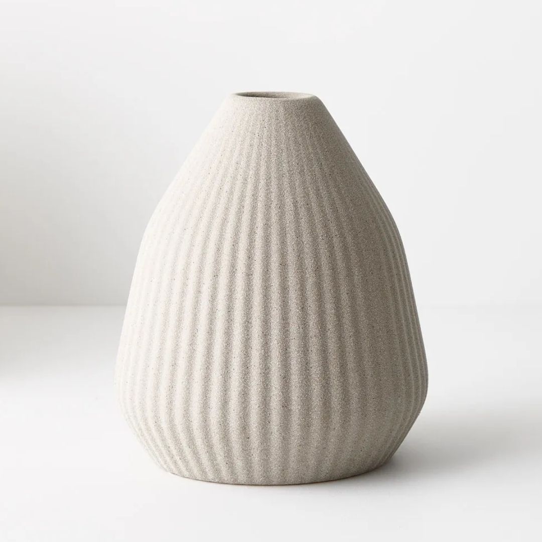 Vase Paris Stone 20cm - Desflora